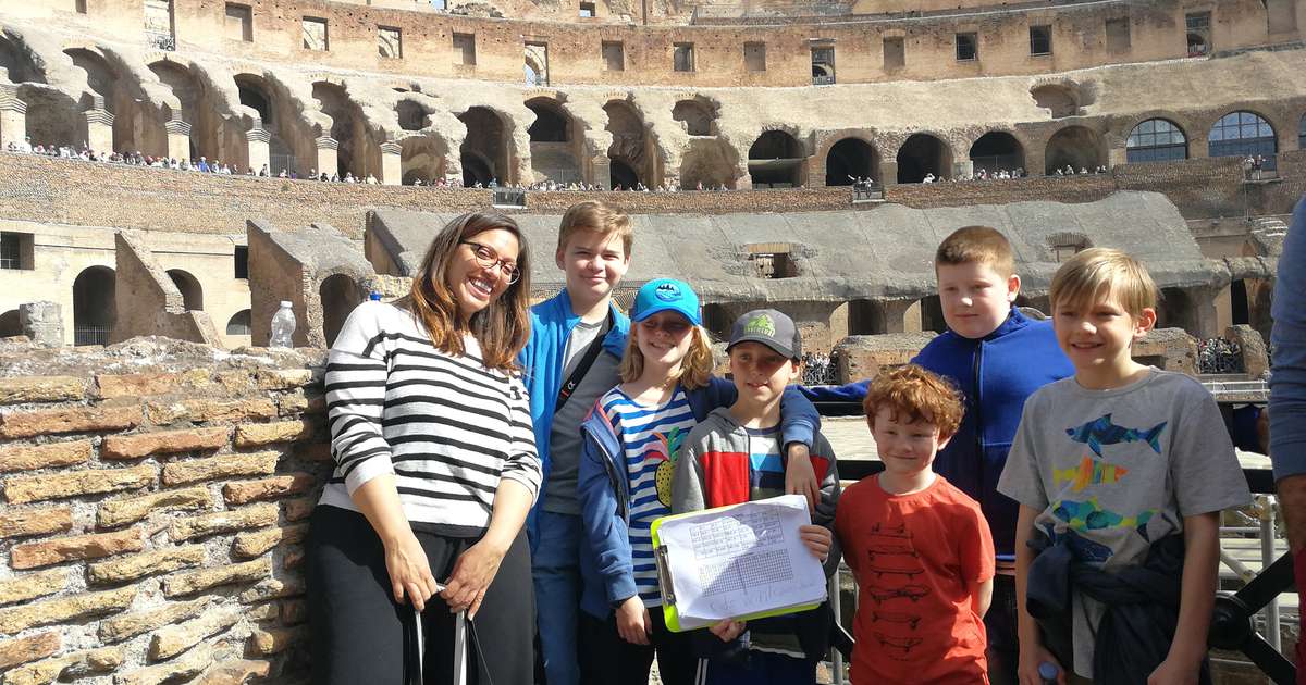 Skip-the-Line Colosseum & Roman Forum Tour for Kids & Families - Rome ...